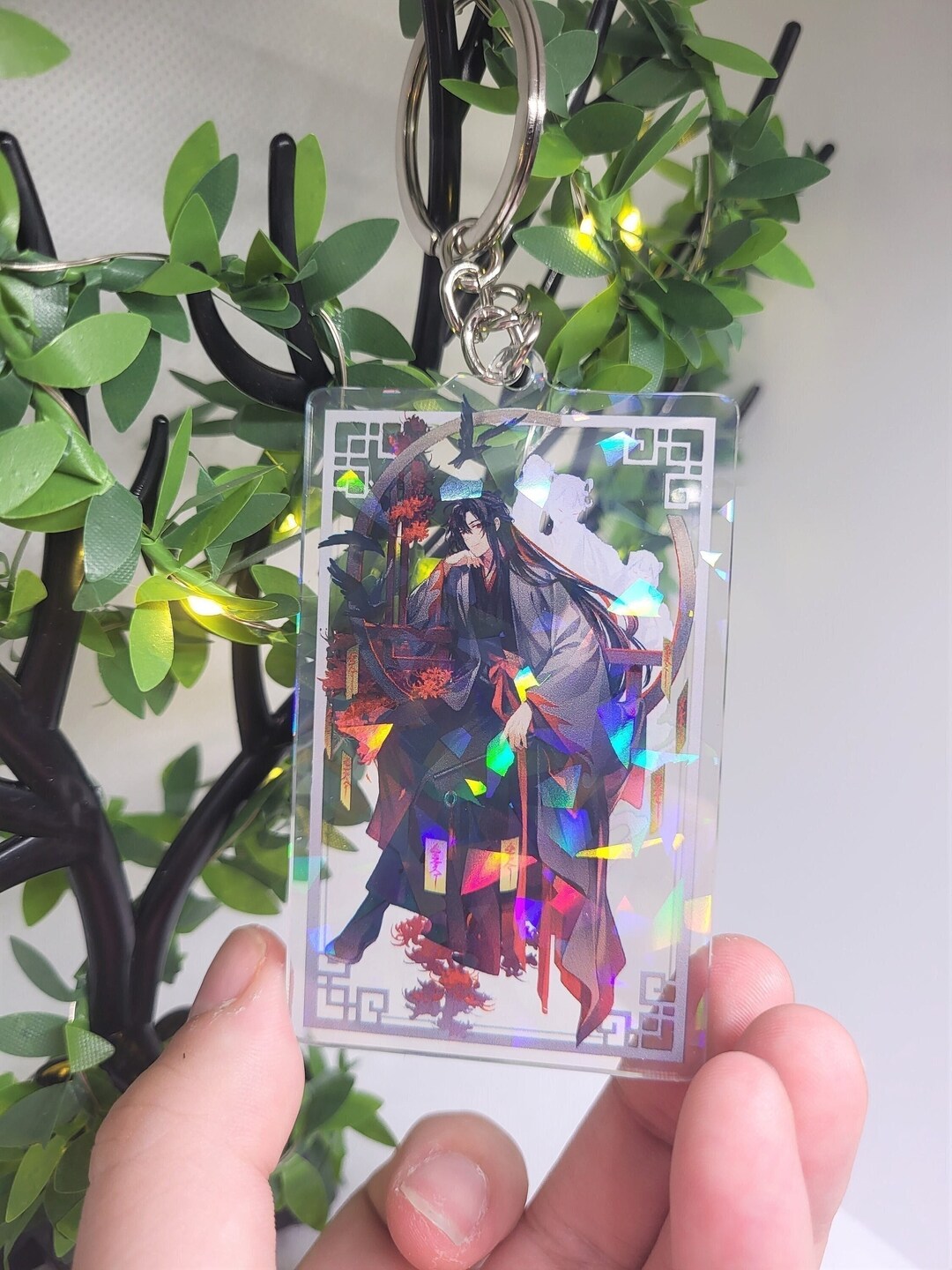 Mo Dao Zu Shi Holographic Acrylic Keychain | Wei Wuxian | Wei Ying ...