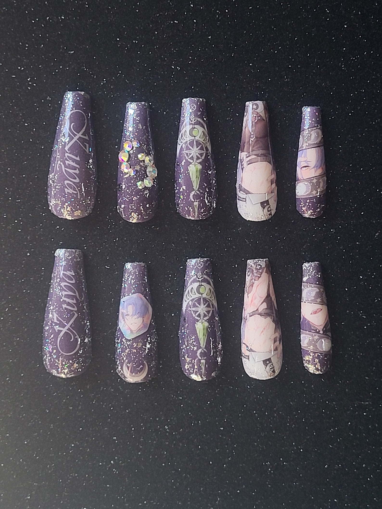 Kuya Acrylic Press-on Nails | Nu: Carnival | Boys Love | Yaoi | Anime ...