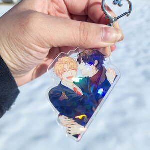 Wonyoung & Taejun BL | Holographic Acrylic Keychain| Double-sided 3 ...