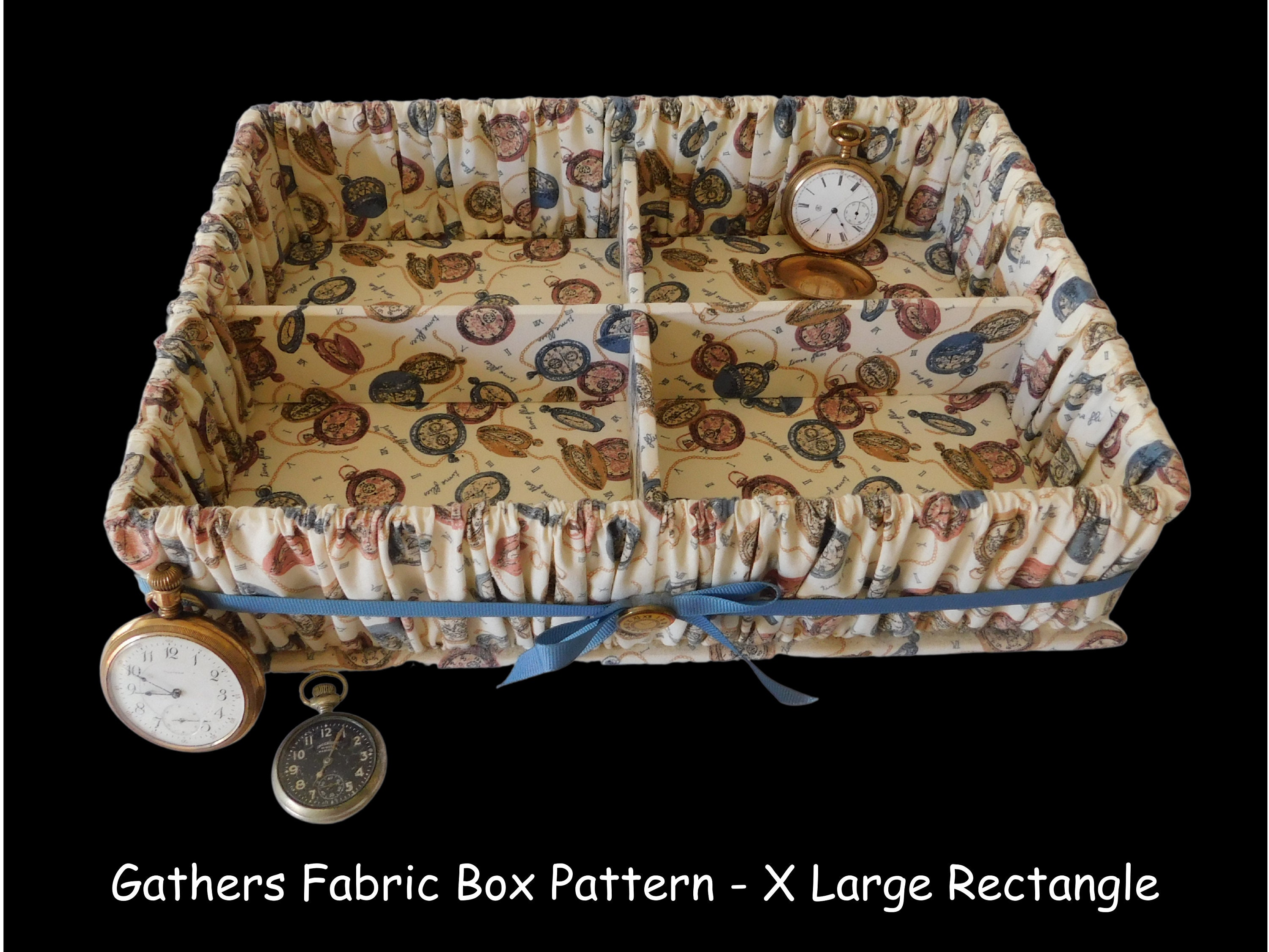 Fabric Box Pattern, Easy DIY Digital Craft, Disney Fans, Pin Collectors ...