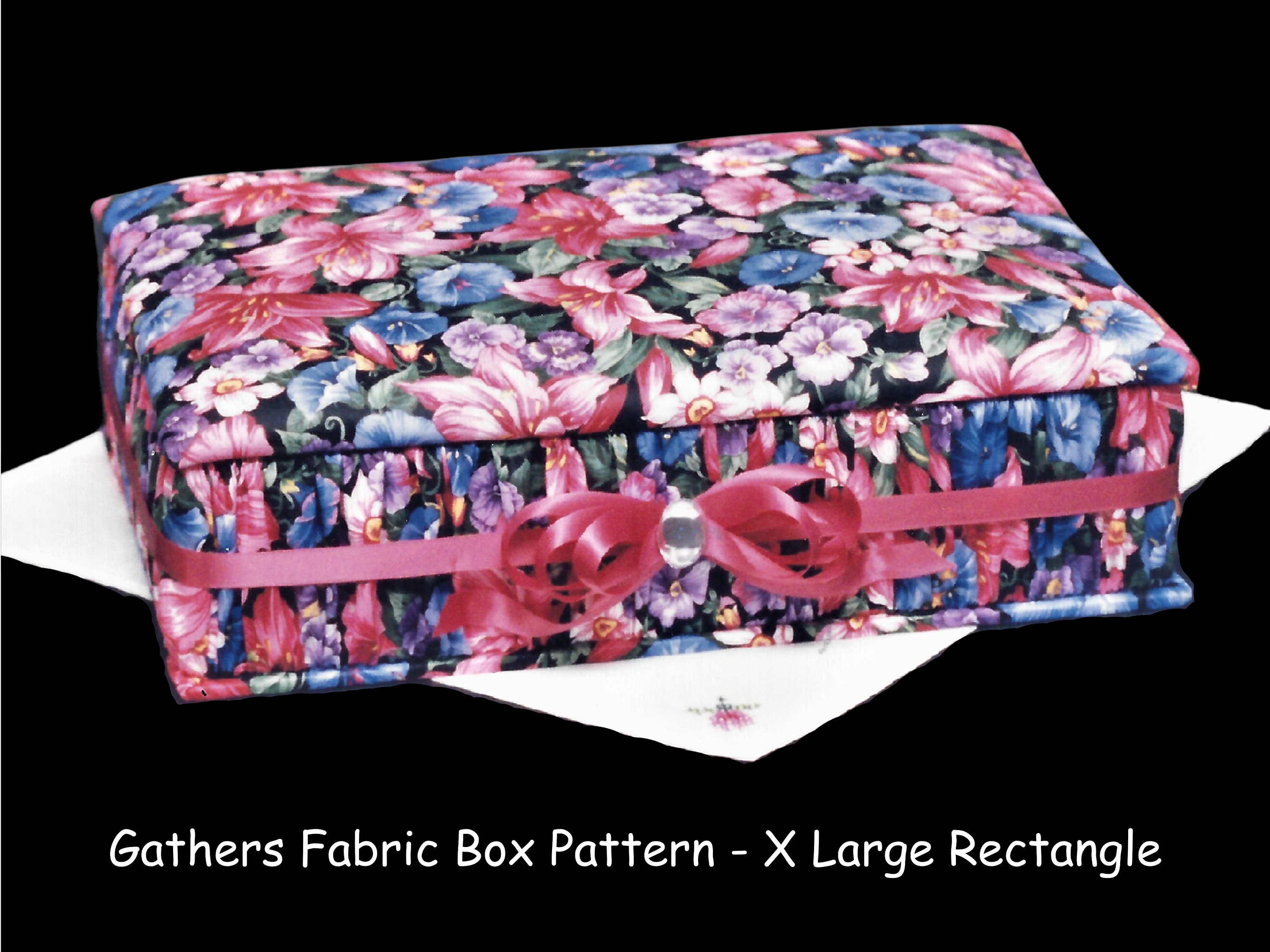 Fabric Box Pattern, Easy DIY Digital Craft, Disney Fans, Pin Collectors ...