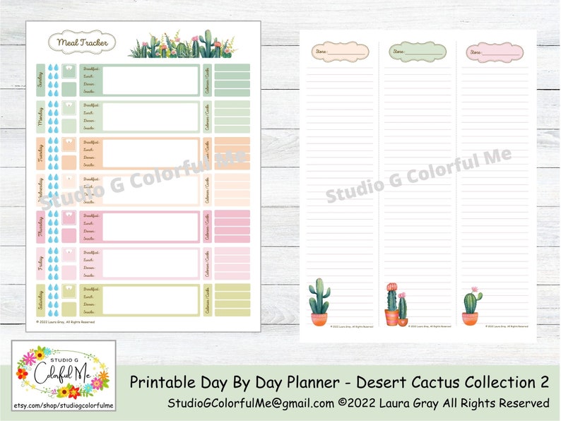 Printable Planners, Trackers, Calendars Keep You Organized by Day, Week ...