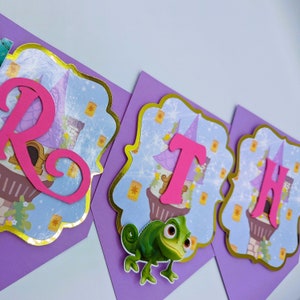 Tangled Banner/tangled Party Decorations/tangled Birthday Banner ...