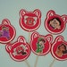 Turning Red Cupcake Toppers/turning Red Party - Etsy