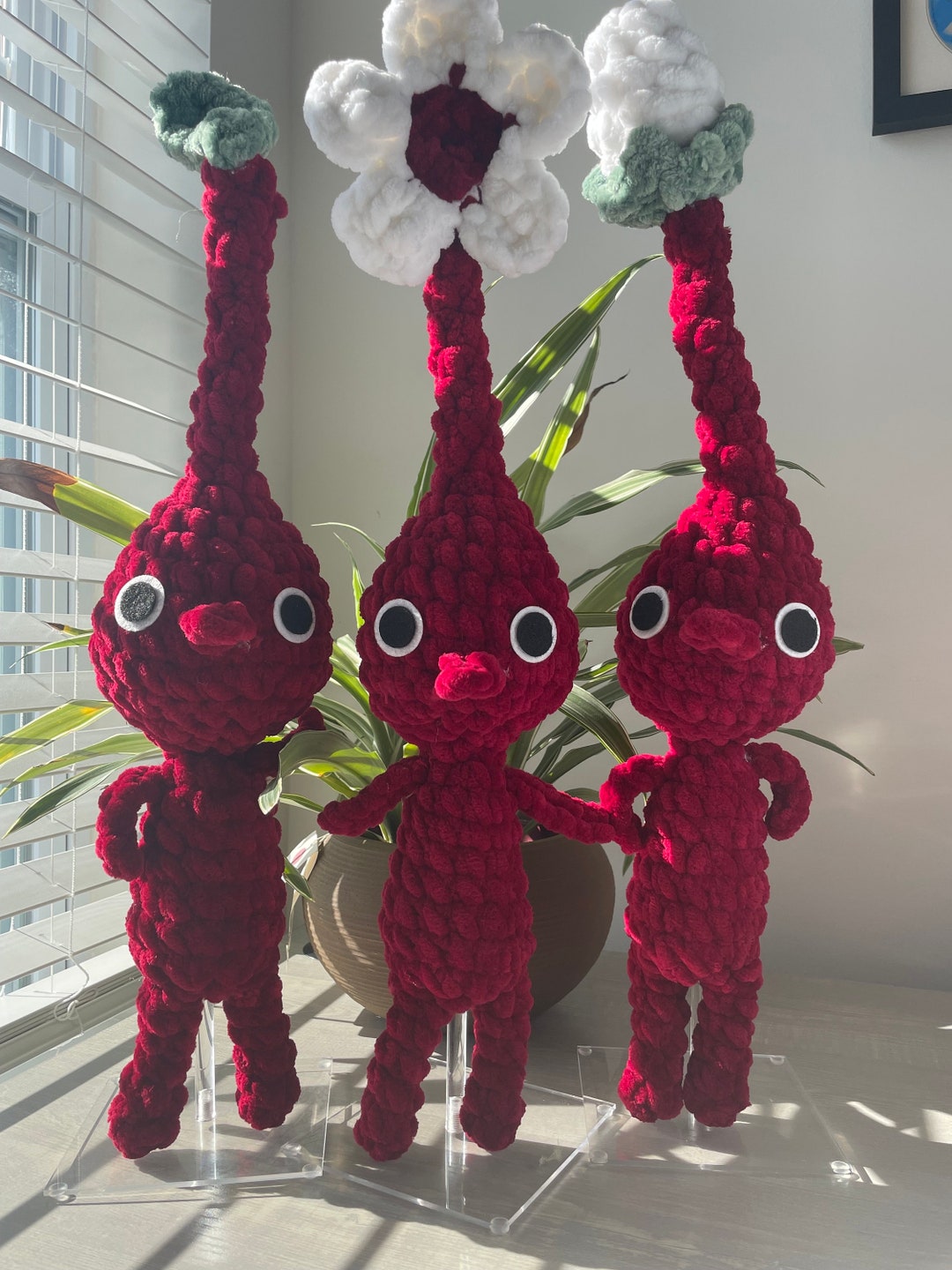 Red Jumbo Pikmin - Etsy