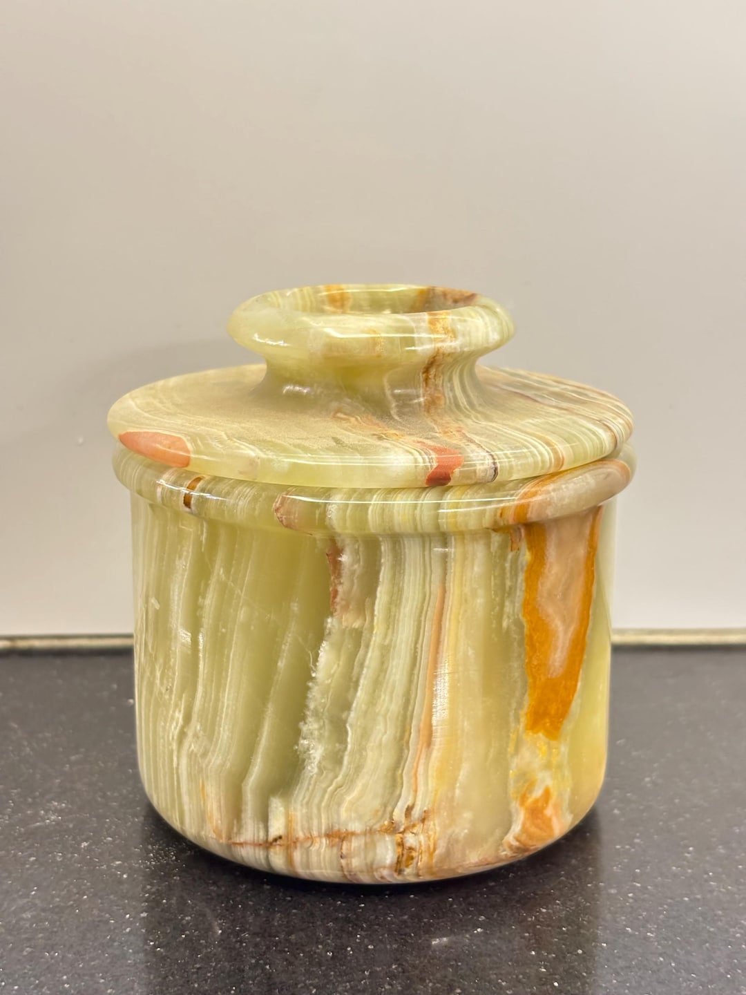 Marble Butter Keeper | Handmade Stone Butter Dish With Lid | French ...