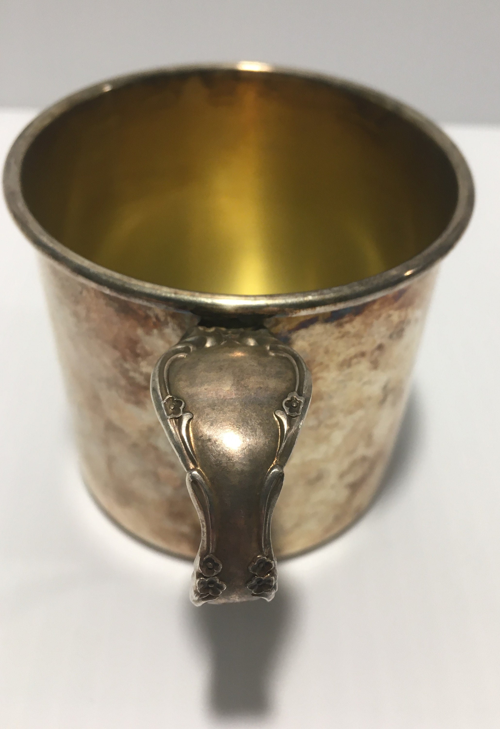 Vintage ONEIDA Silver Plate Baby Cup - Etsy