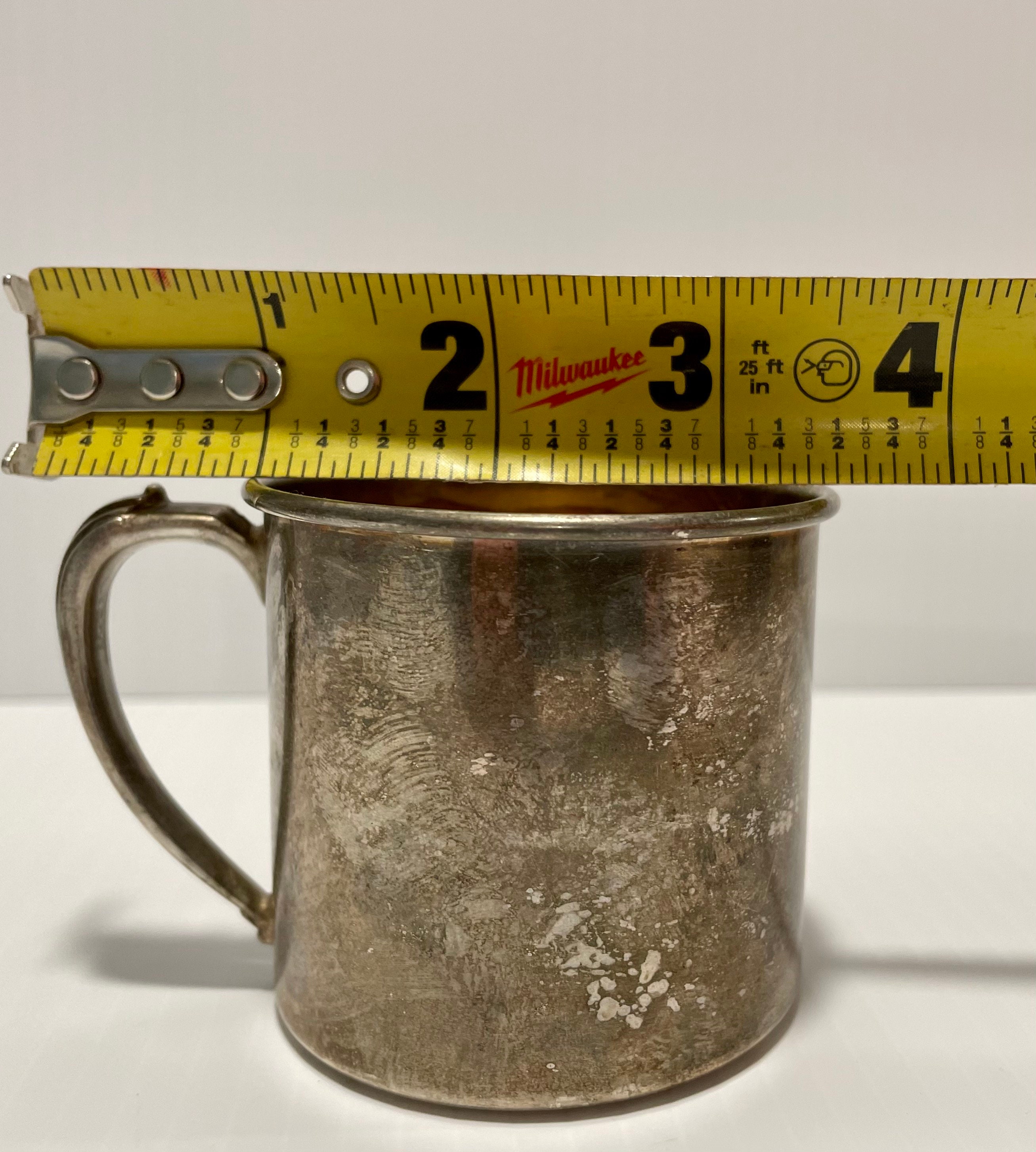 Vintage ONEIDA Silver Plate Baby Cup - Etsy