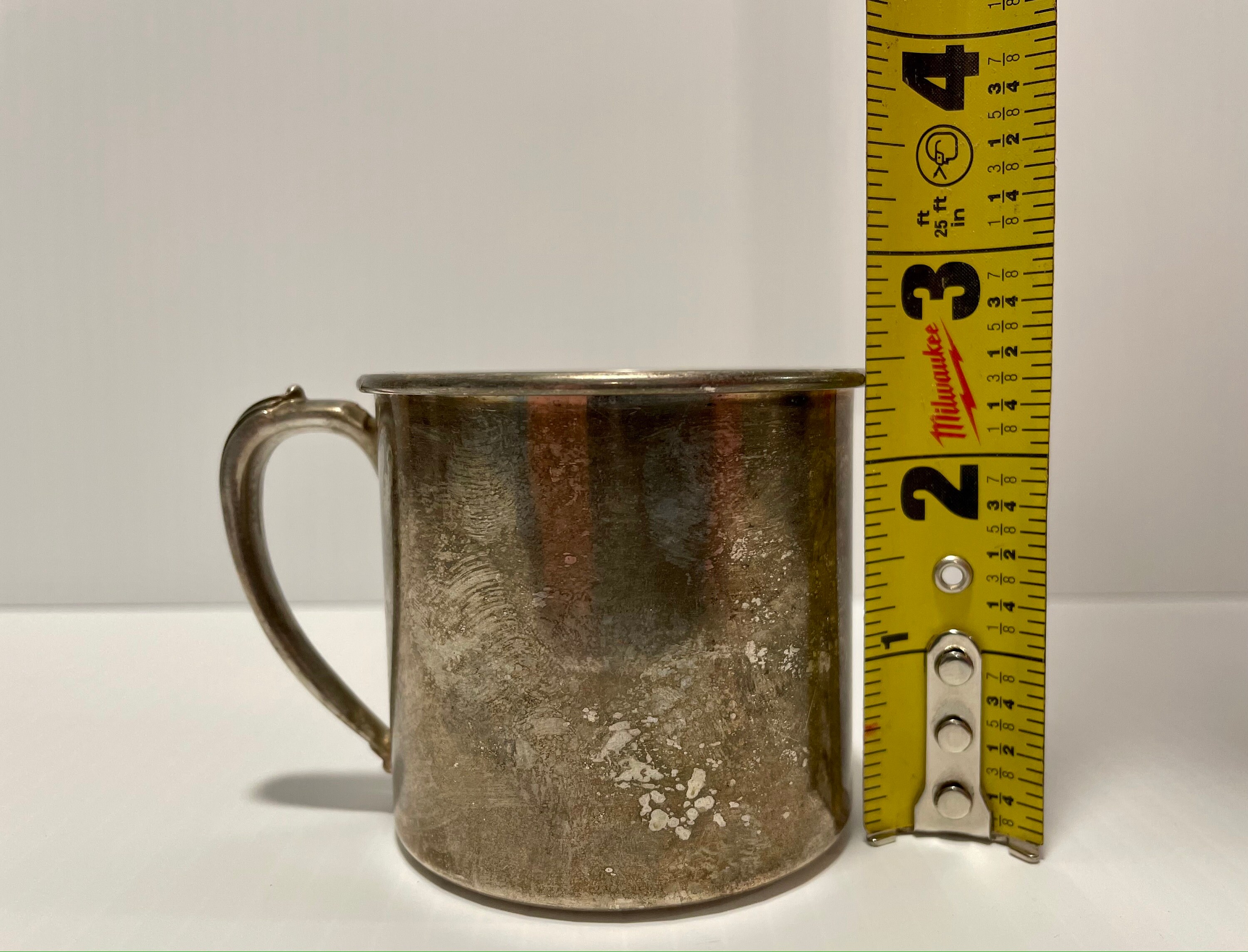 Vintage ONEIDA Silver Plate Baby Cup - Etsy