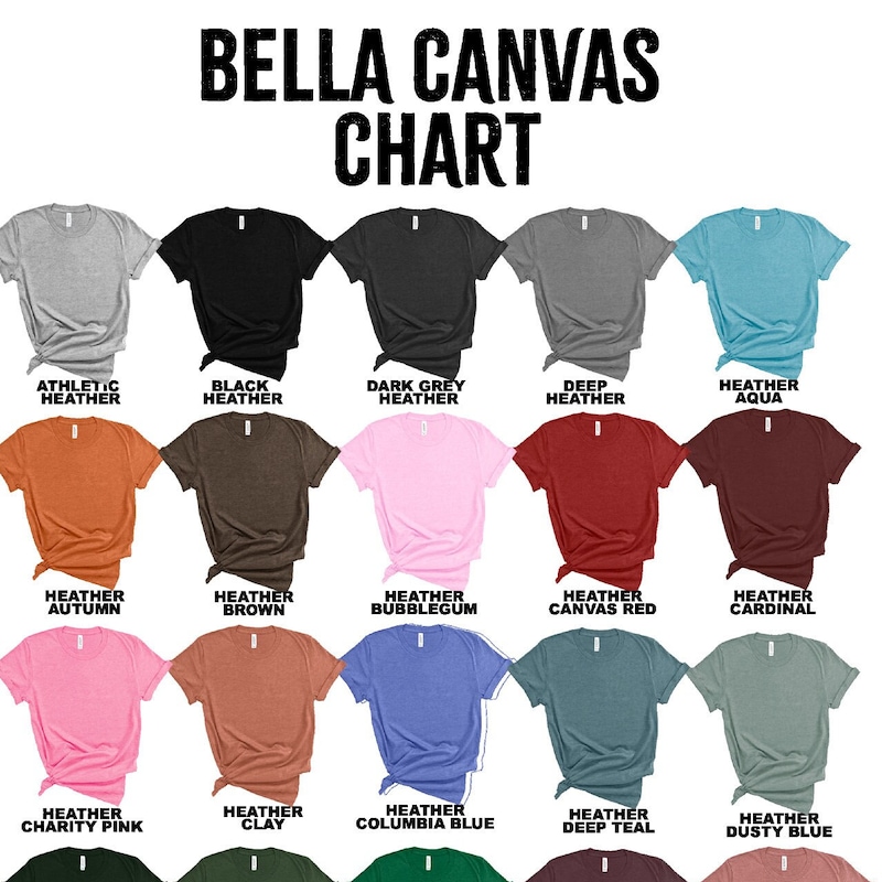 Heather Soft Custom Shirt - Etsy