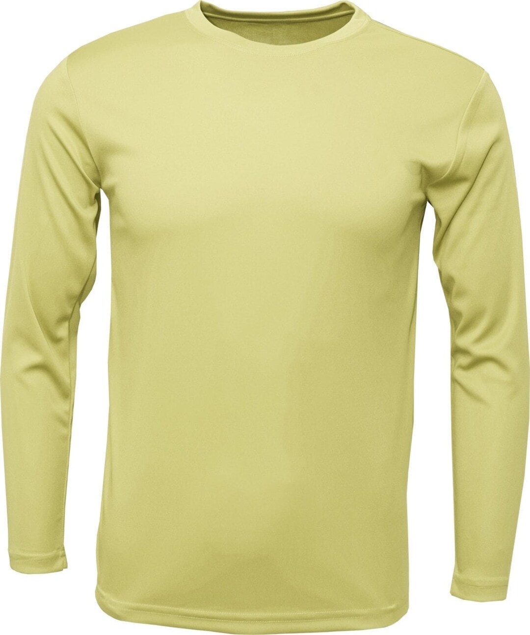 Unisex Long Sleeve Polyester T-shirt • Performance Blank Shirt for ...
