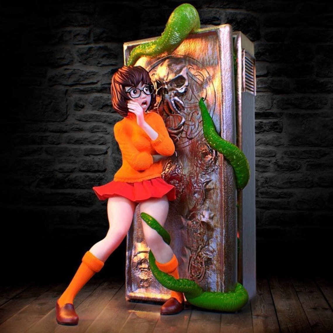 Velma Nsfw 3d Stl Digital Figure File Stl Format For 3d Etsy Israel