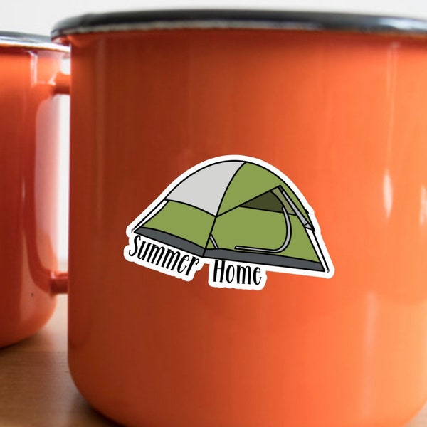 Tent Sticker - Etsy