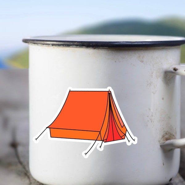 Tent Sticker - Etsy