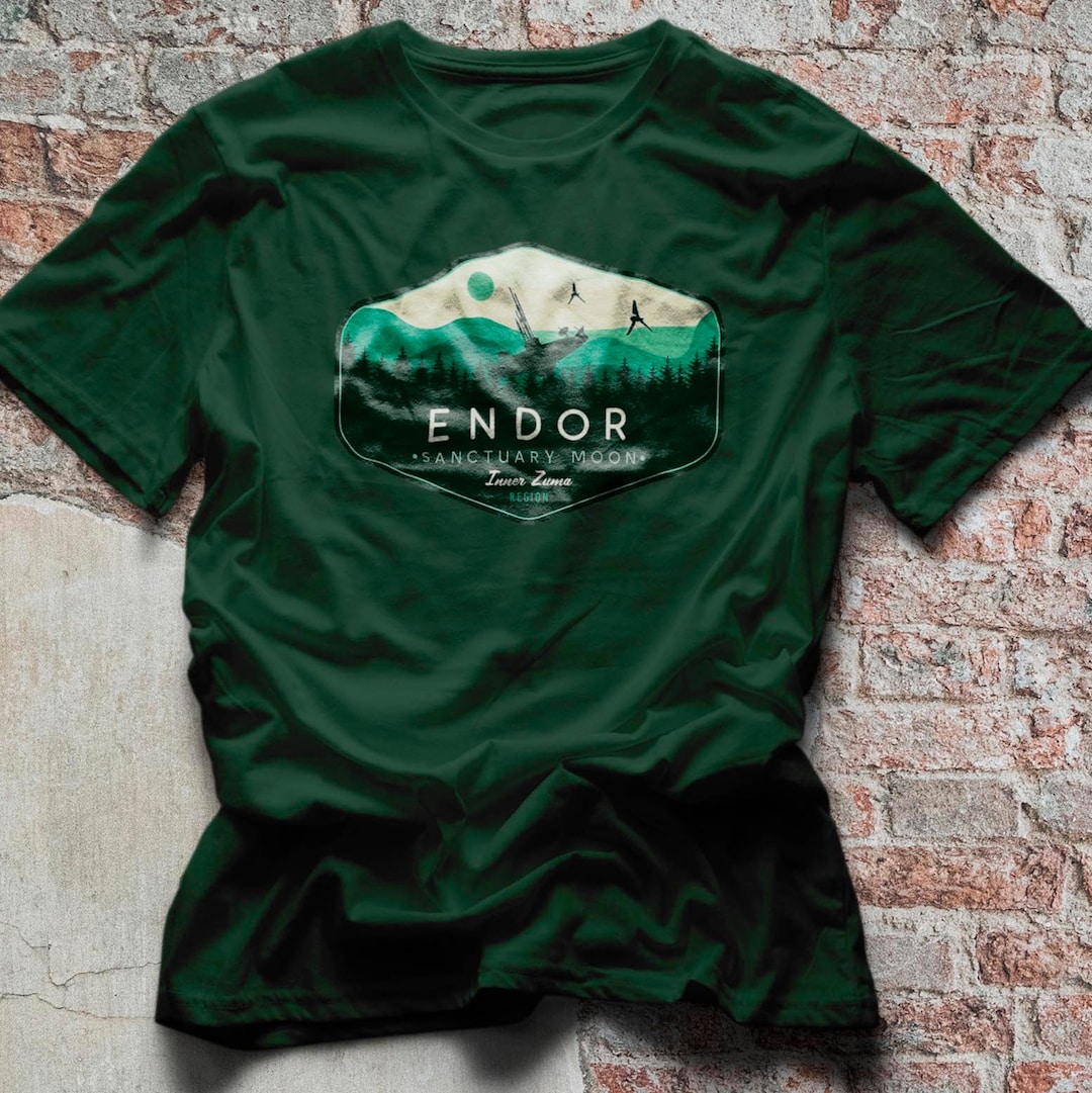 Star Wars T Shirt, Endor Sunset T-shirt, Men's & Women's Shirt, Star ...