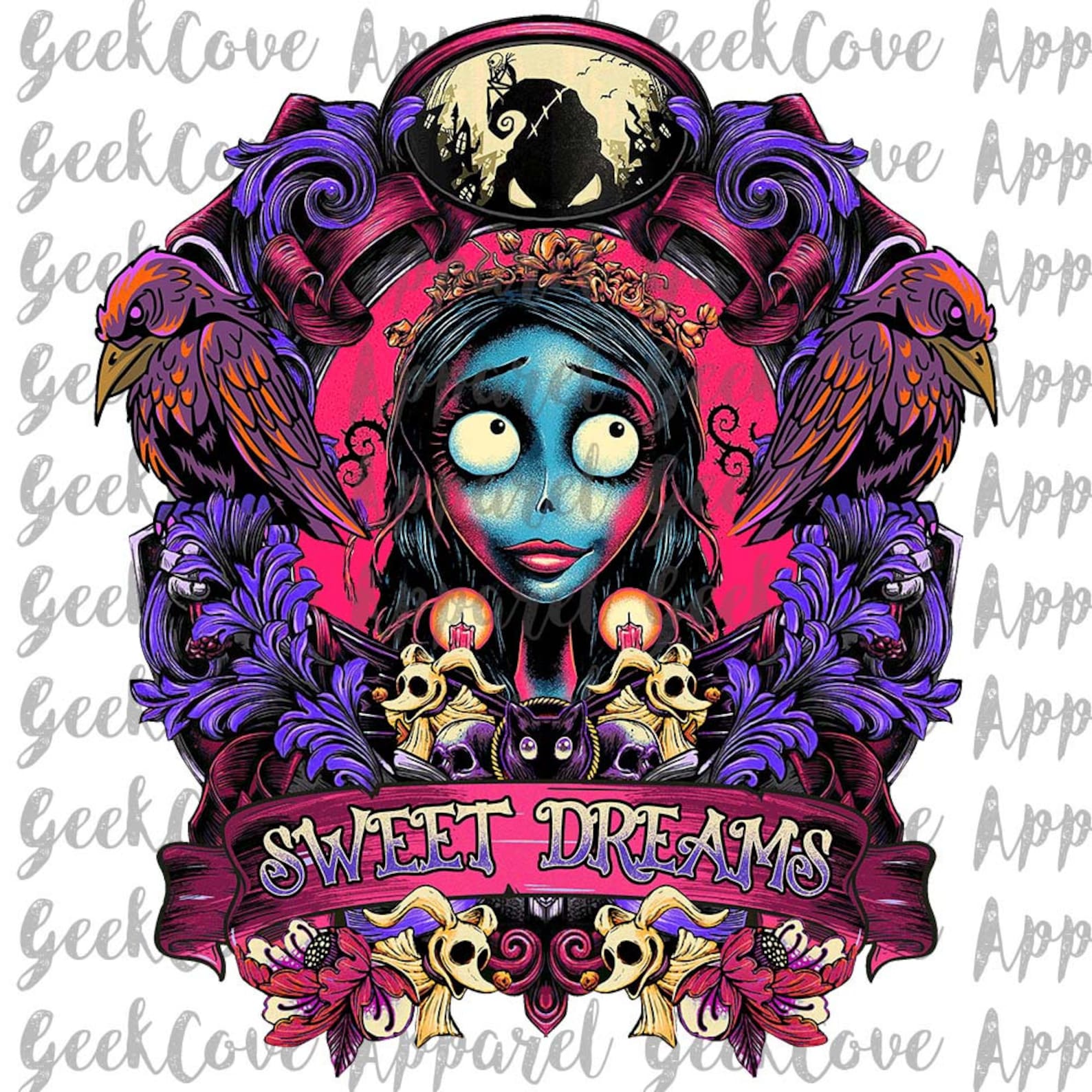 Emily Corpse Bride PNG Clip Art: Nightmare Before Christmas (digital ...