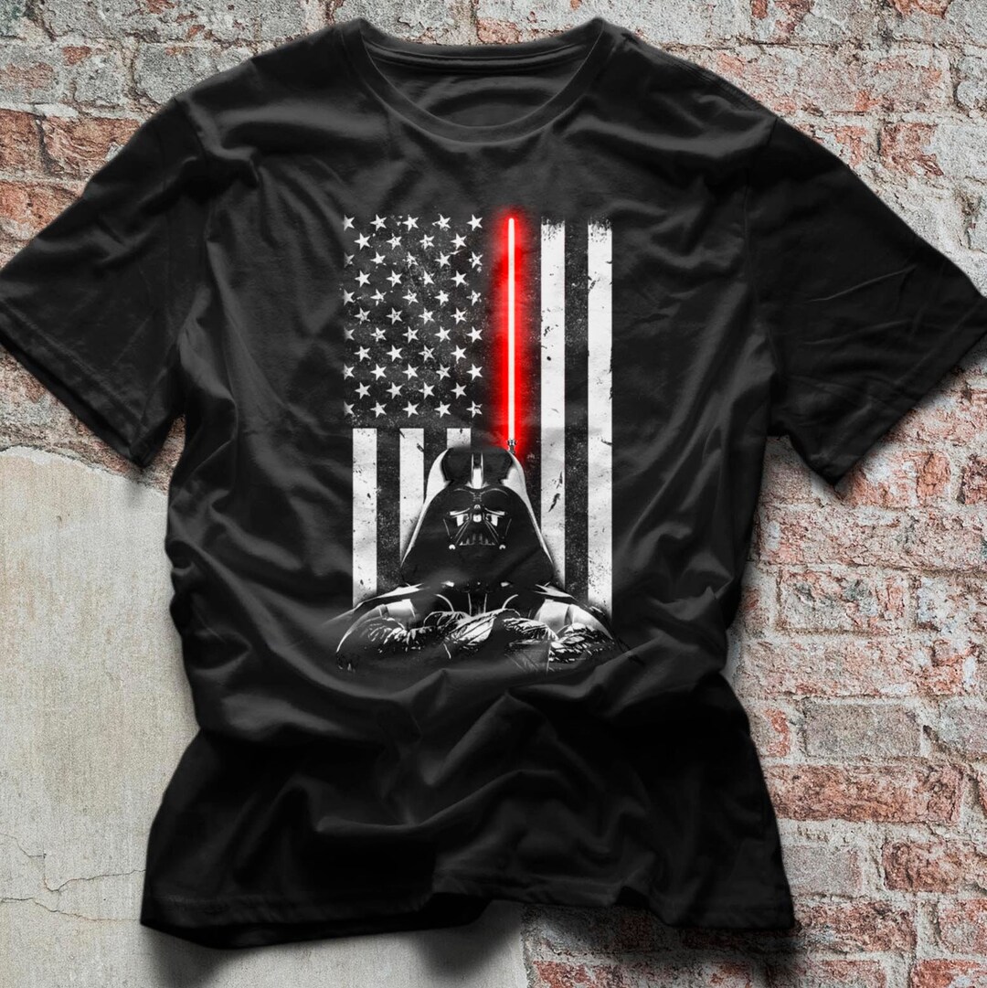 Darth Vader American Flag Shirt, Star Wars 4th of July - Etsy