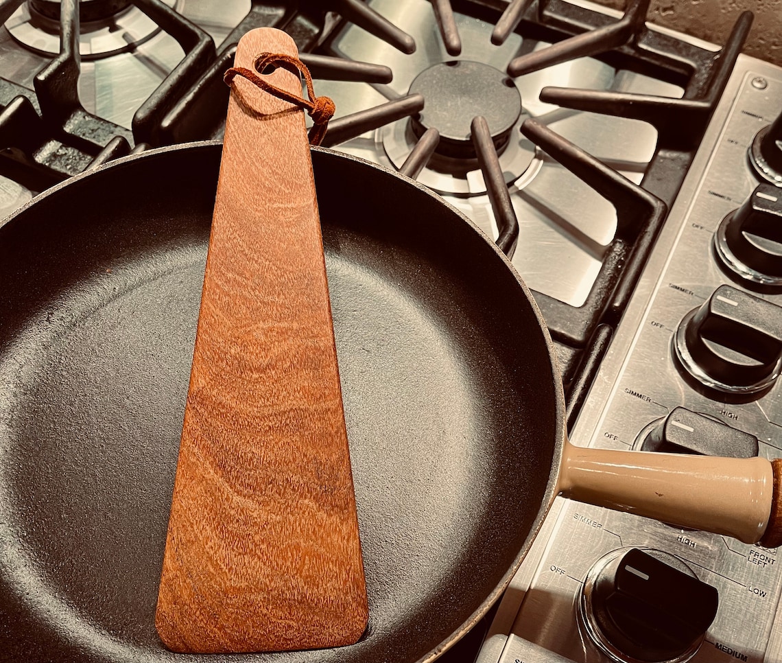 Cowboy Spatula Original Mesquite Wood Handmade in Texas - Etsy
