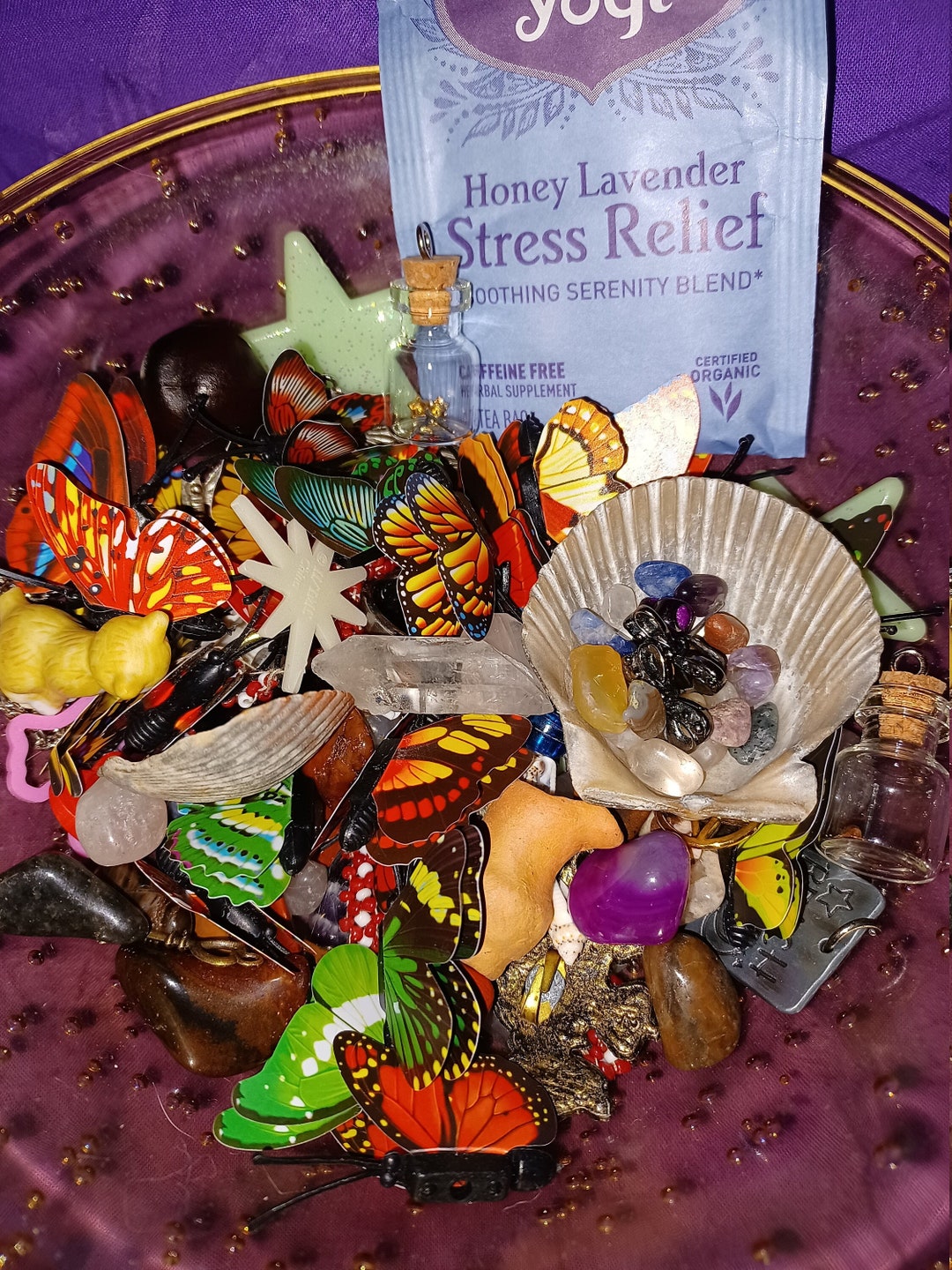 Crystal Witch Goblin Crowcore Confetti UPDATED Bigger Scoops - Etsy