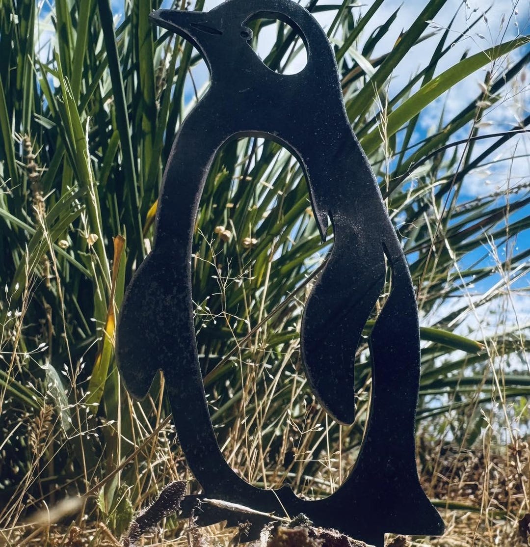 Penguin Pot Pal, Garden Decor - Etsy