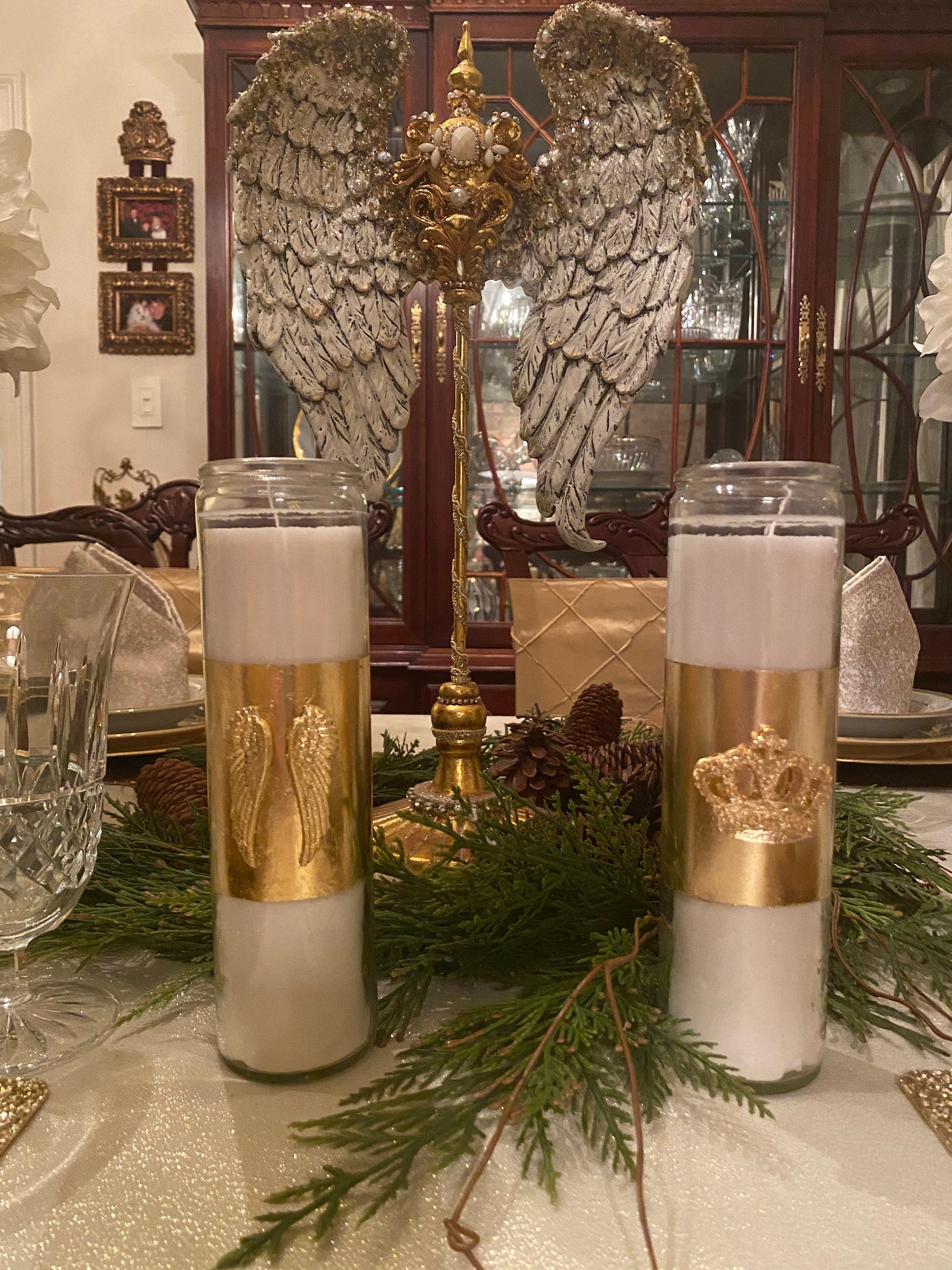 Angel Candles - Etsy