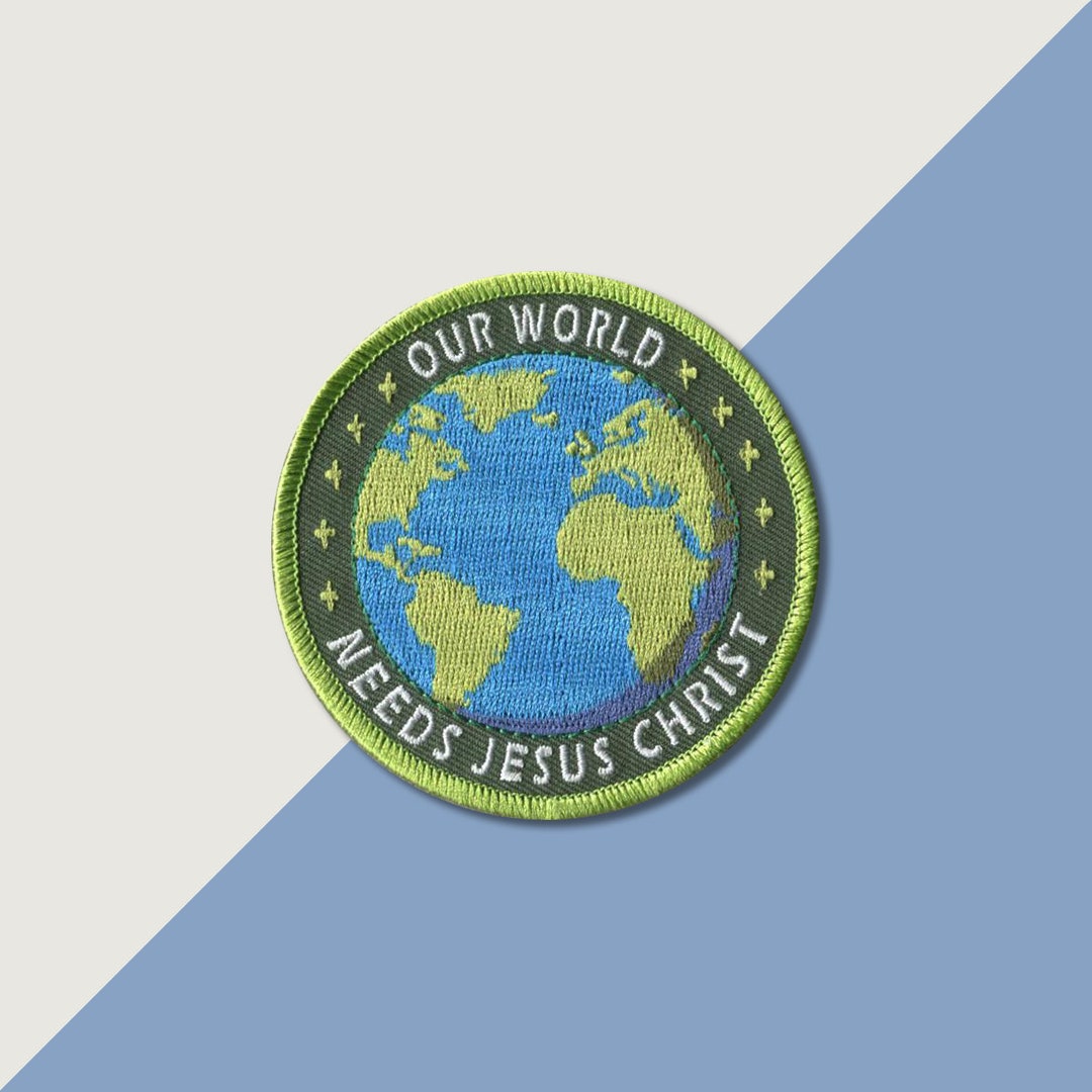 We Need Jesus Patch Punk Patch Christian Patch Sew on Embroidery ...