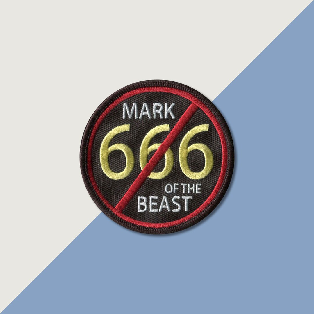 Mark of the Beast Patch | Punk Patch | Christian Patch | Sew on ...