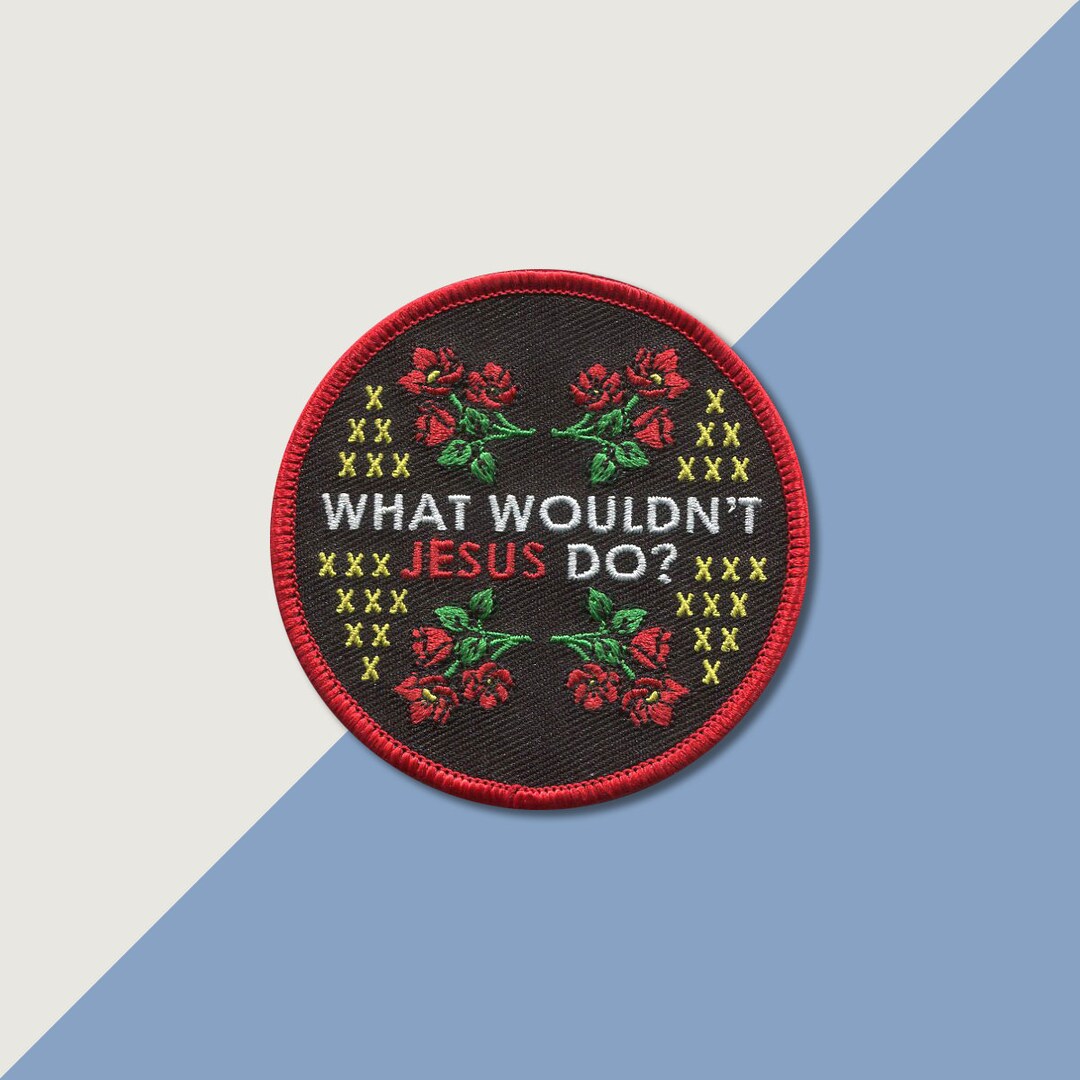 WWJD Patch Punk Patch Christian Patch Sew on Embroidery Patches for ... WWJD Patch Punk Patch Christian Patch Sew on Embroidery Patches for ...