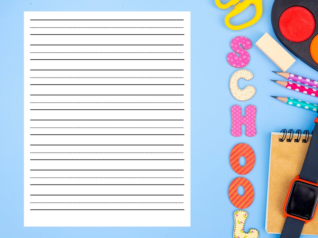 Practice Writing Paper Handwriting Paper Writing Practice Etsy Practice Writing Paper Handwriting Paper Writing Practice Etsy