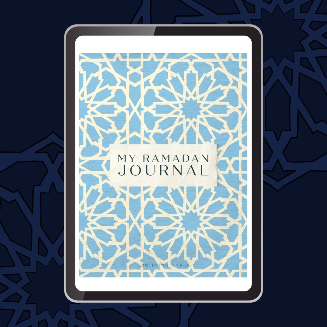 My Ramadan Journal and Planner - Digital and Printable Colorful ...