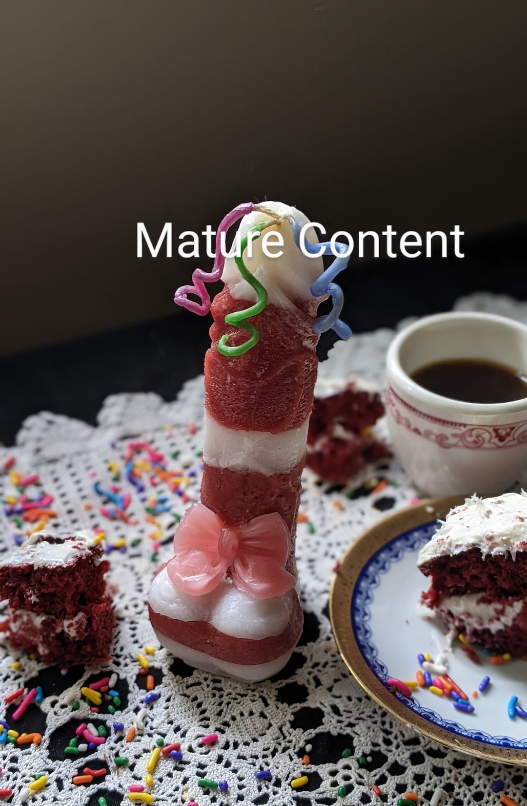 Red Velvet Cock - Etsy