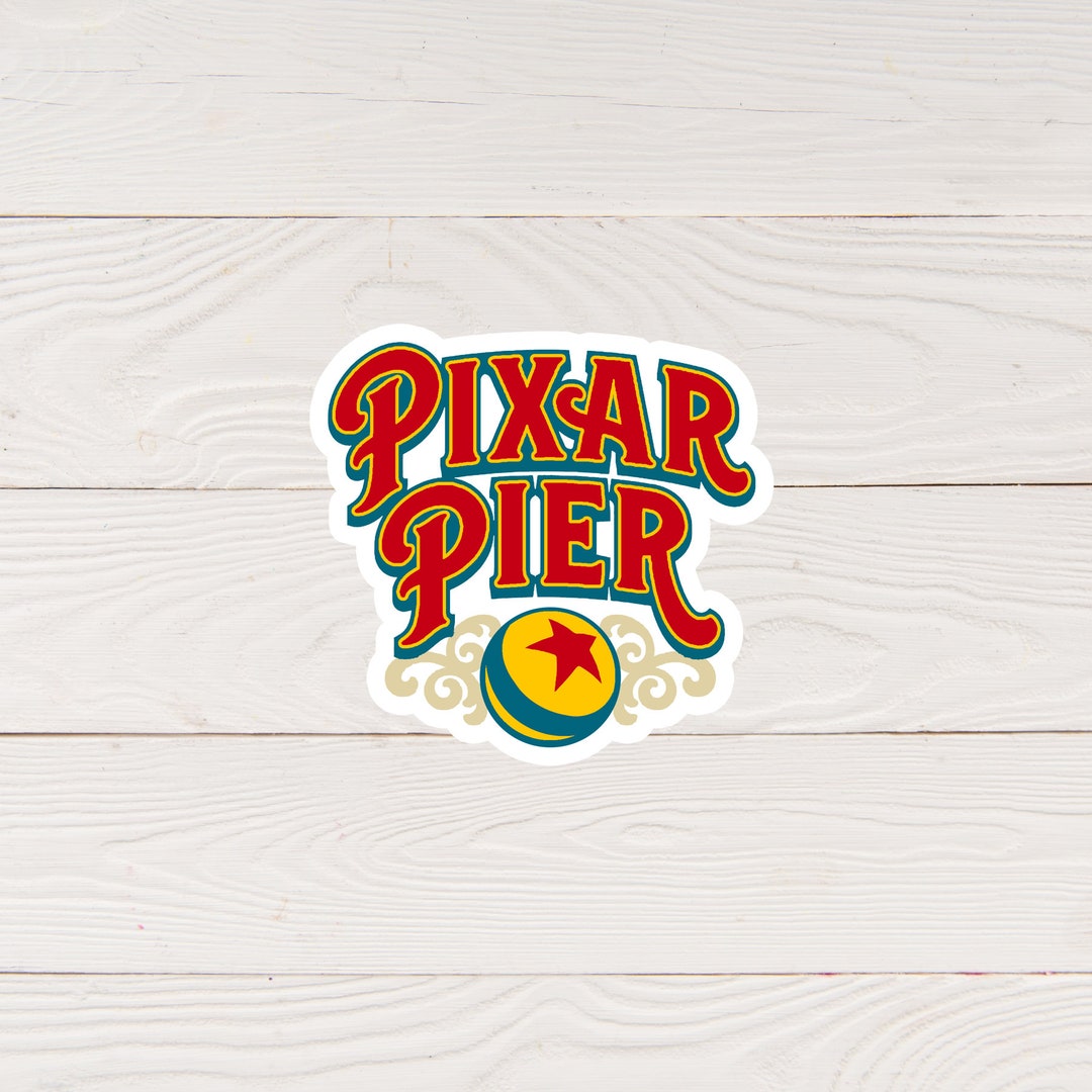 SVG File | Pixar Pier Svg | Scrapbook Title Svg | Cut File | Die Cut ...