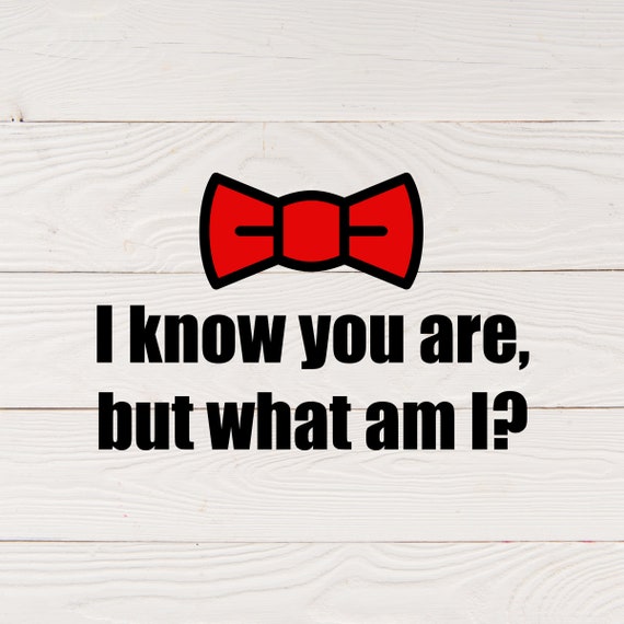 I Know You Are but What Am I Svg Pee Wee Svg Pee-wee - Etsy