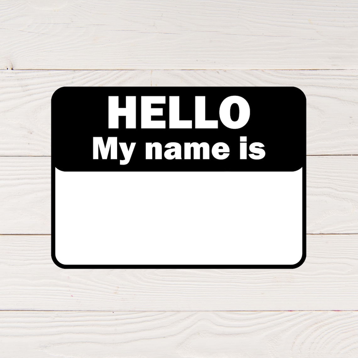 Hello My Name is Svg | Hello My Name is Name Tag | Name Tag Svg ...
