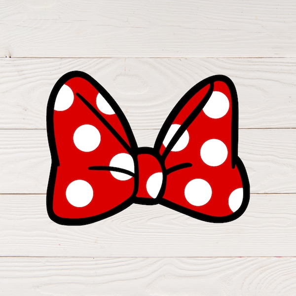 Lazo de minnie mouse - Etsy España