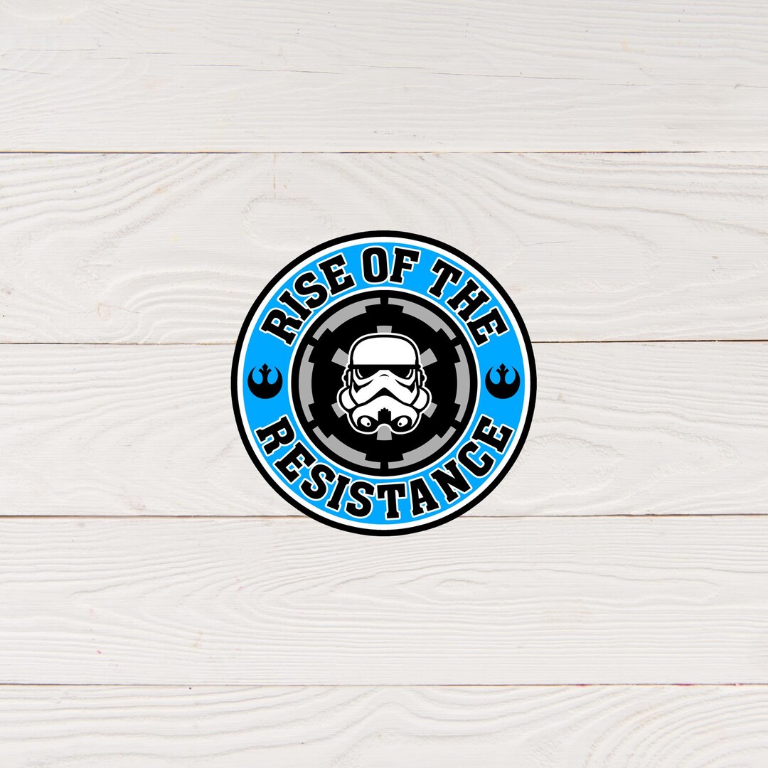 SVG File | Rise of the Resistance Svg | Scrapbook Title Svg | Die Cut ...
