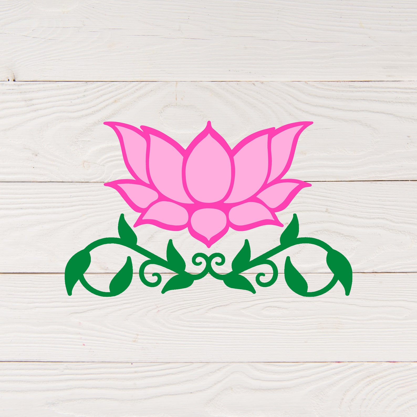 Lotus Svg Lotus Flower Svg Lotus Flower Clipart Lotus - Etsy