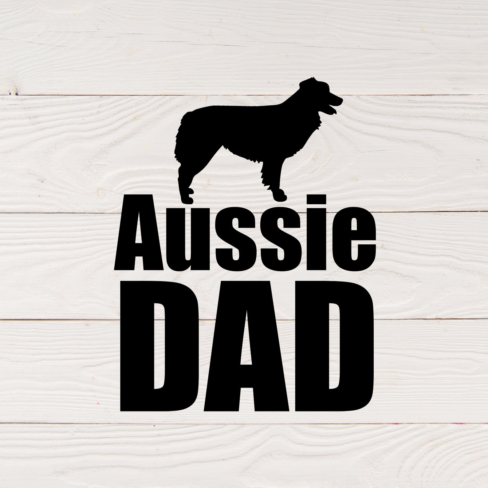Aussie Dad Svg Aussie Svg Australian Shepherd Svg - Etsy