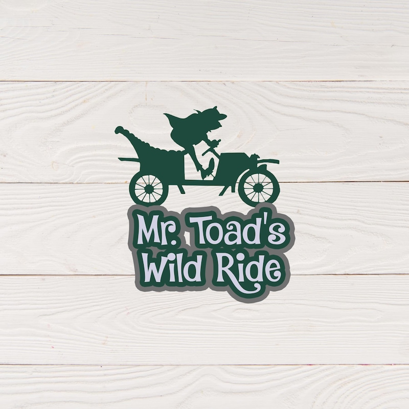 Mr Toad's Wild Ride - Etsy