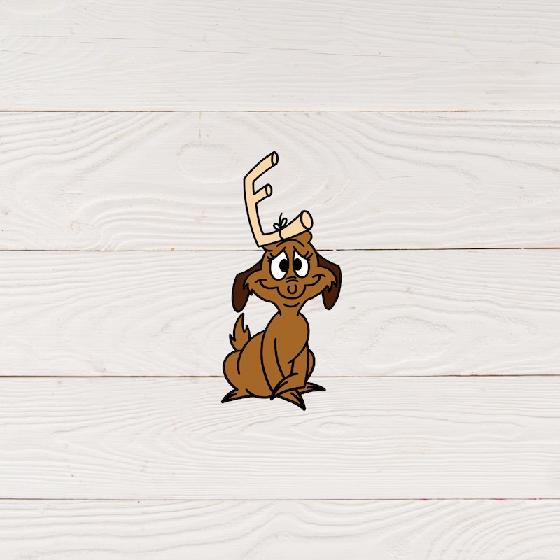 Max Grinch Dog Clip Art - Etsy