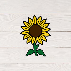 Sunflower Svg | Sunflower Png | Flower Svg | Sunflower Clipart ...