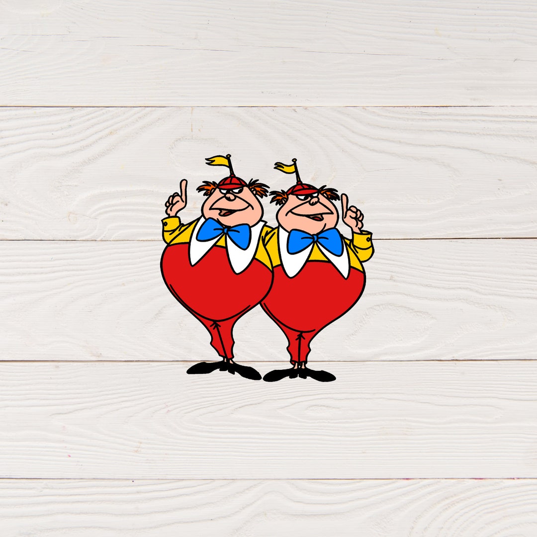 Tweedle Dee Svg | Tweedle Dum Svg | Mad Hatter Svg | Tea Cups Clipart ...