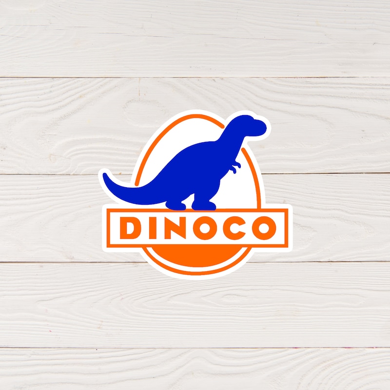 Dinoco Logo - Etsy