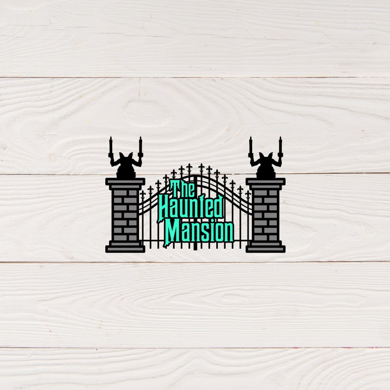 Haunted Mansion Sign - Etsy