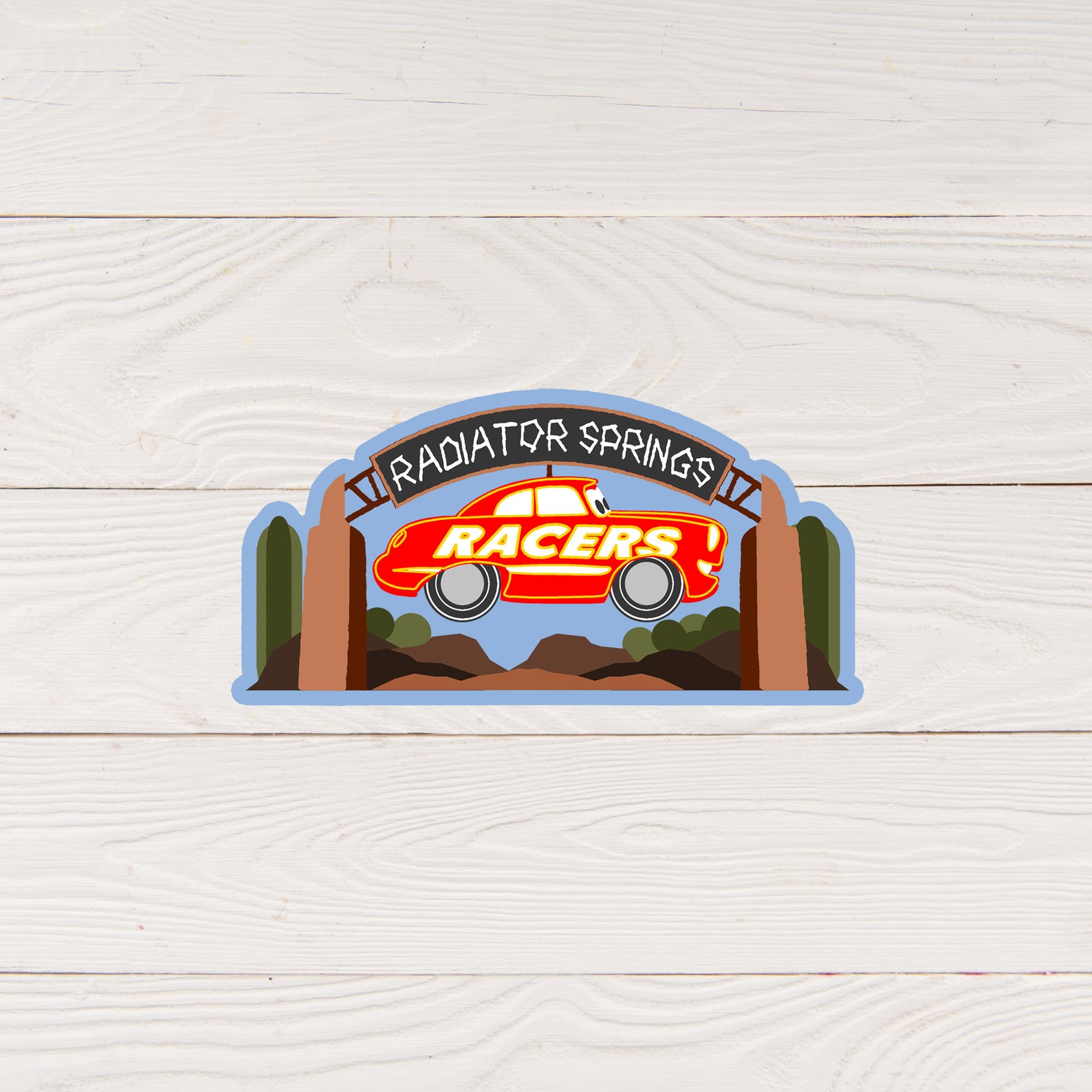 SVG File | Radiator Springs Racers Svg | Scrapbook Title Svg | Die Cut ...