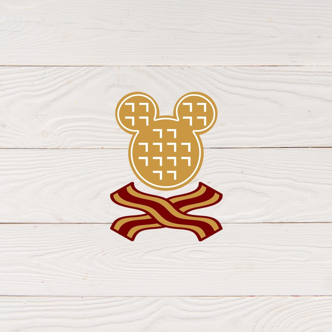 SVG File | Mickey Waffles Svg | Scrapbook Title Svg | Cut File | Die ...