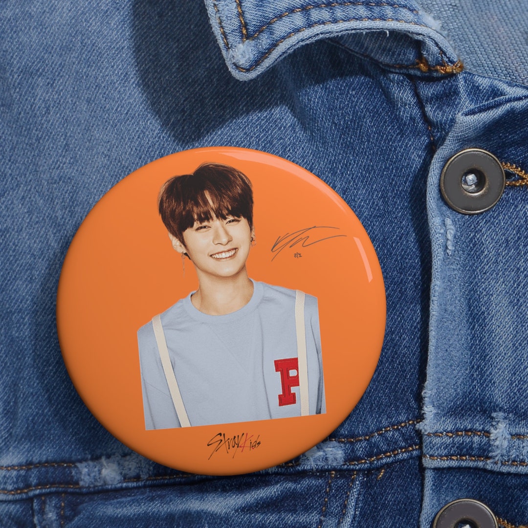 Lee Know Fan Stray Kids Pin Button Kpop Fan Merch Collectible Accessory ...