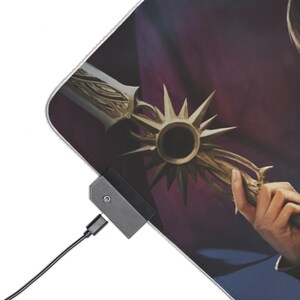 Illuminated BG3 Gaming Mouse Pad Extra Large for Gifted Gamers Baldurs ...