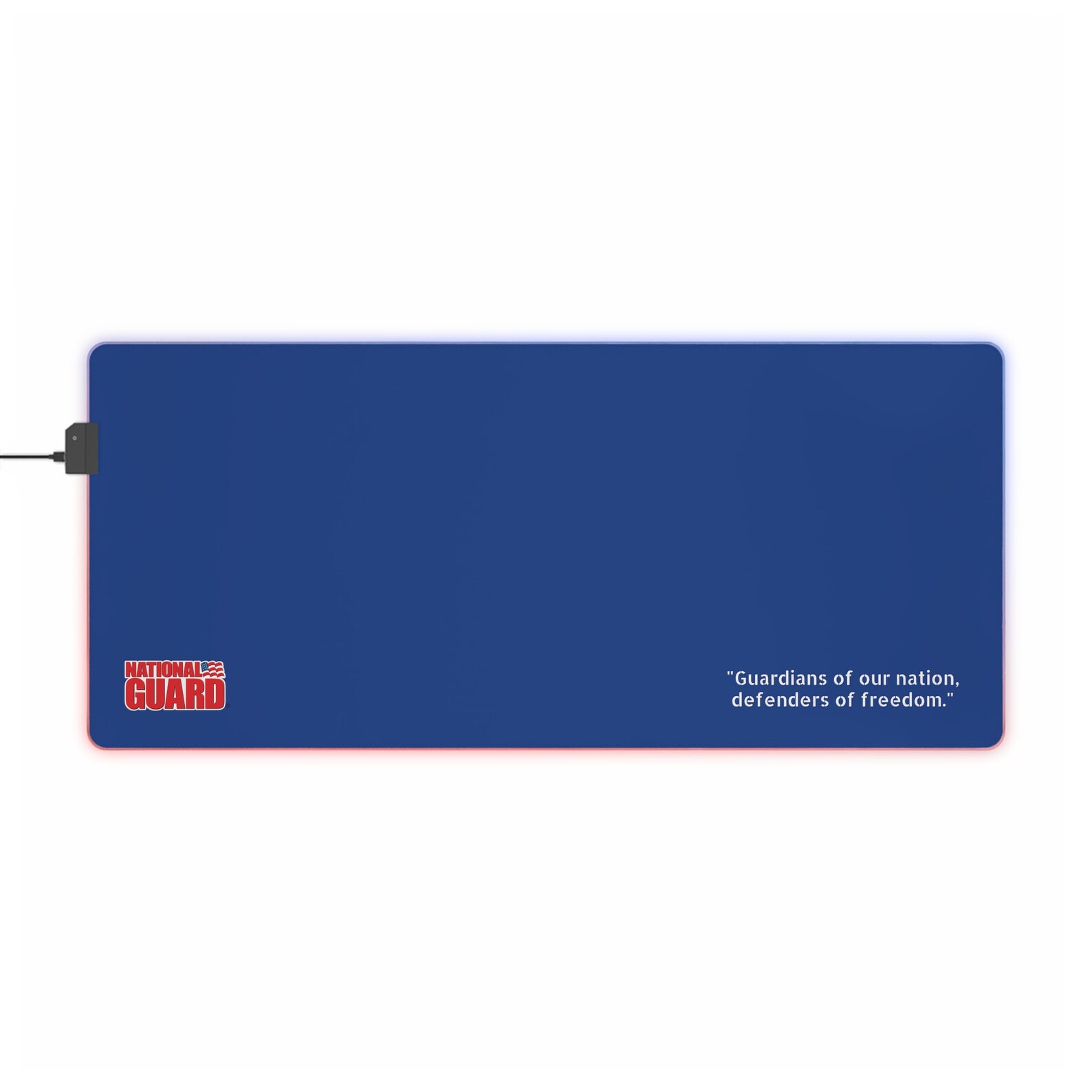 National Guard Pride LED Gaming Mouse Pad RGB Light-up Mouse Pad ...