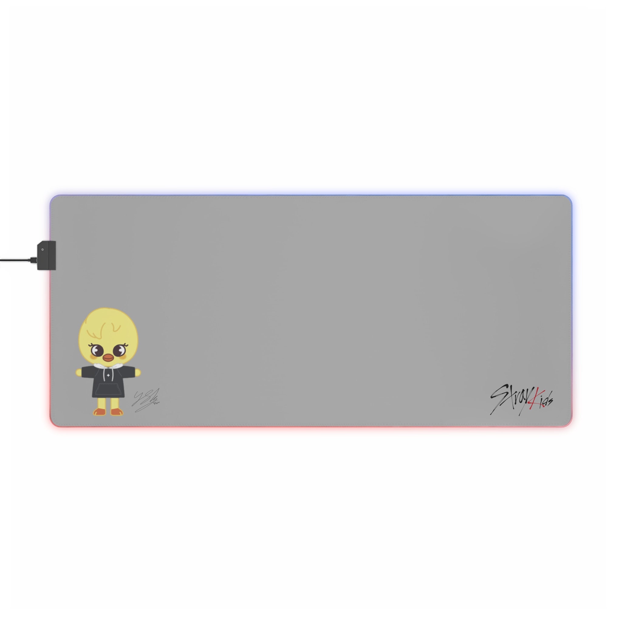 Skzoo Bbokari LED Gaming Mouse Pad K-pop XXL Gaming Mouse Mat Stray ...